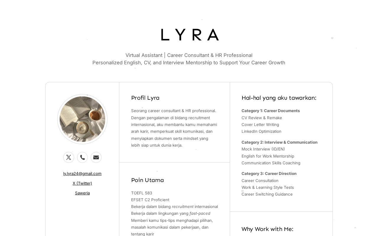 Lyra Service Gallery